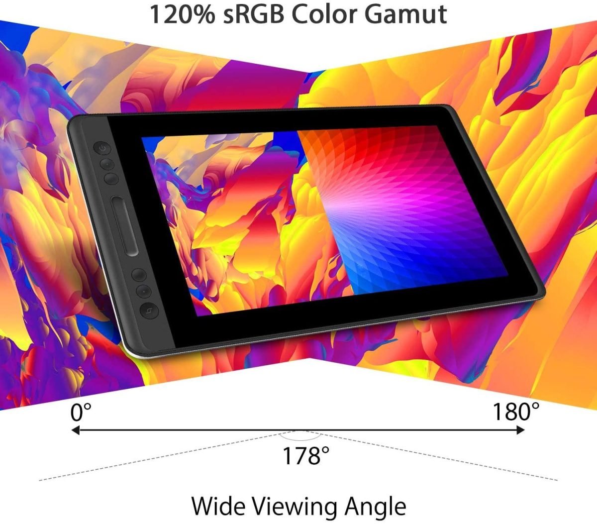 TABLETA DIGITAL HUION KAMVAS PRO 13. Lo mejor en tabletas!