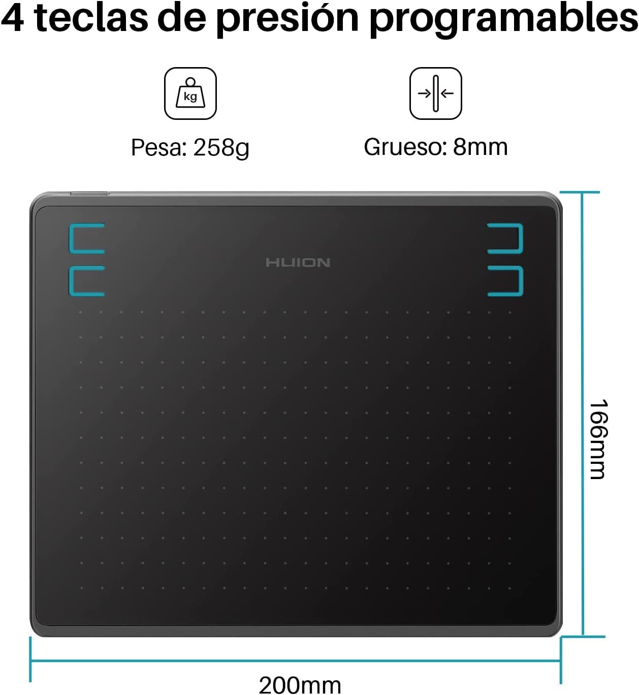 HUION HS64 la Tableta Gráfica más barata de Amazon!
